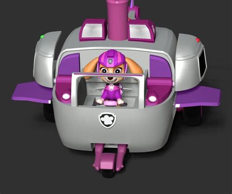 Artstation Skye Helicopter Paw Patrol Resources