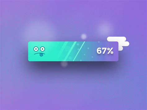 Progress Bar Dribbble Design Photoshop Tutorial Design