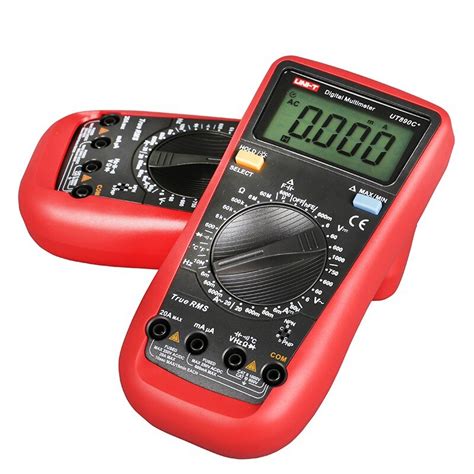 Uni T Ut890c True Rms Digital Multimeter C F Temp Vicedeal