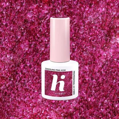 Lakier hybrydowy hi hybrid 5 ml Dazzling Pink 230 Nowości Paznokcie