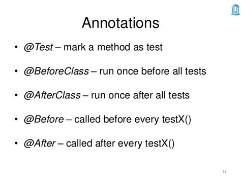 Testng Annotations Order Ridermine