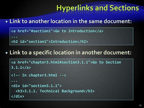 Html Text Hyperlink Images Ppt Download