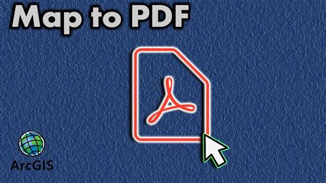 I Need My Map Elsewhere Do This To Export A Map As A Pdf Arcgis Pro Youtube