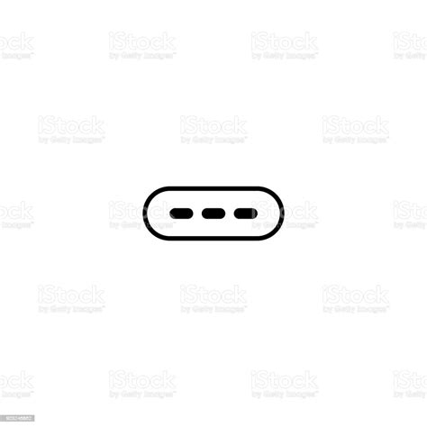 Usb タイプ C のアイコンベクトル図です Usbケーブルのベクターアート素材や画像を多数ご用意 Usbケーブル つながり
