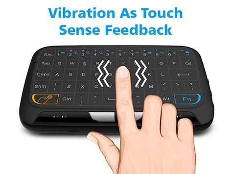 Mini Wireless Touchpad Keyboard H18