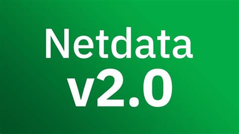 Netdata On Linkedin Release 20 Native Windows Support Enhanced
