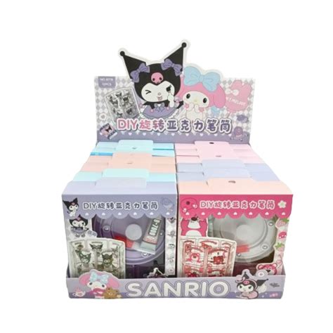 Kwaii Diy Rotate Pen Holder Samfah