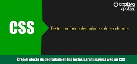 ¿cómo Crear El Efecto De Degradado En Un Texto Con Css Html Css