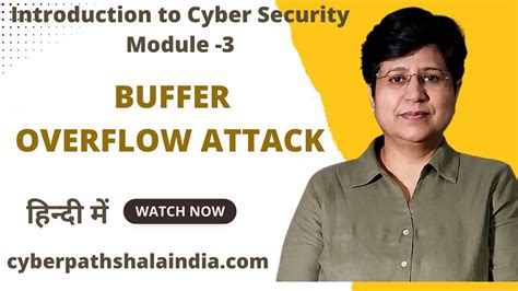 What Is Buffer Overflow With Example In Hindi Cyber Security Free Course With Certificate
