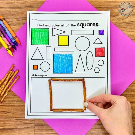 Engaging 2d Shape Activities A Spoonful Of Learning