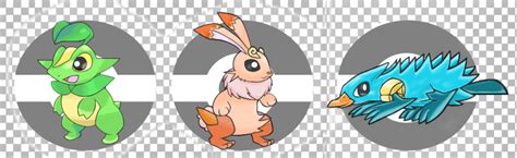 オリポケ御三家完成！！あなたならどの子を選ぶ？ 色違い絵日記