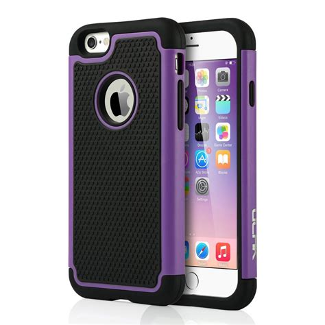 Rugged Rubber Hard Shockproof Protective Cover Case For Apple Iphone 6