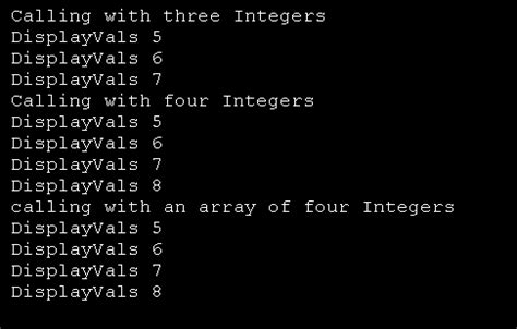 Pass Array As Parameters Function Parameter Language Basics Vb Net