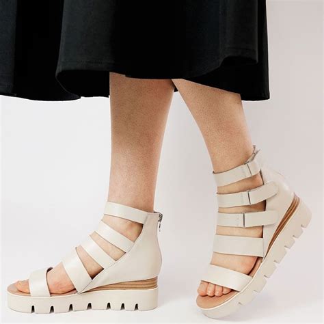 Sandals Django And Juliette Raafe Milk Leather Sandals ⋆ Saletriushop