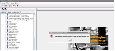1892155 Javalangnoclasdeffounderroriaiksecurityprovideriaik