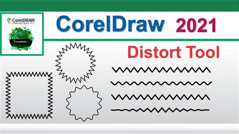 Distort Tool Zigzag Shape In Tutorial Coreldraw 2021 By Amjad Graphics