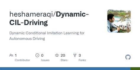 Github Heshameraqi Dynamic Cil Driving Dynamic Conditional Imitation