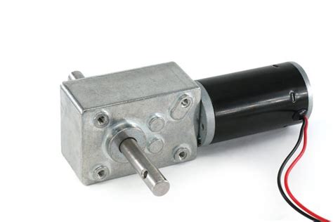 31mm 12v 24v Dual Shaft Electric Turbine Geared Motor Self Locking