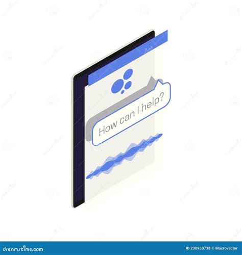 Voice Assistant Vector Icon Personal Online Assistant Smart Home