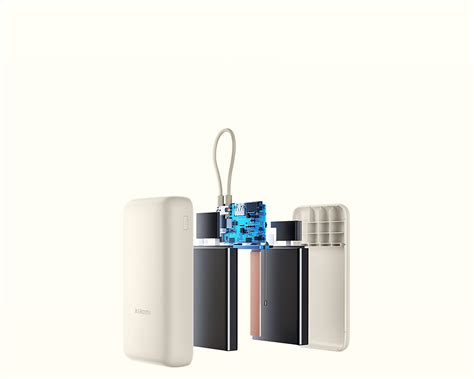 Xiaomi W Power Bank Mah Integrated Cable Xiaomi Global