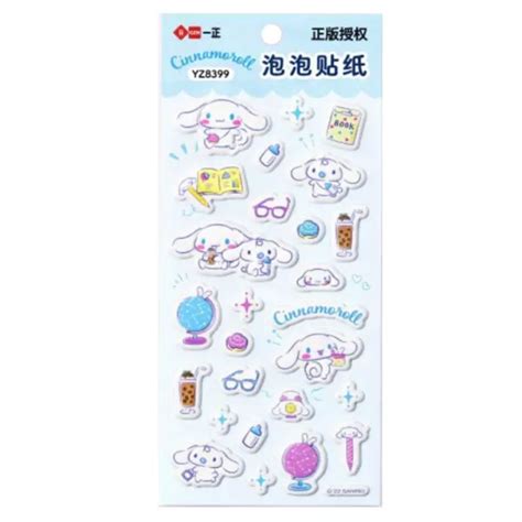 Cinnamoroll 3d Dimensionale Adesivi Originale Sanrio Kawaii Japan Nuovo Eur 340 Picclick It
