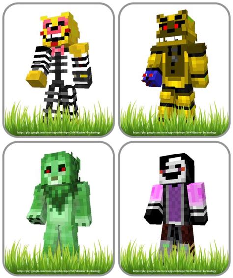 Android İndirme Için Skins Fnaf For Mcpe Apk
