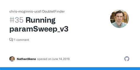 Running Paramsweep V Issue Chris Mcginnis Ucsf Doubletfinder