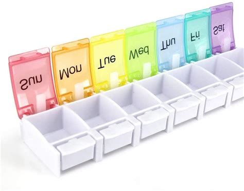 Pillendose 7 fächer Tablettenbox 7 Tage Kaufland de