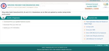 UAN Registration Online UAN Activation Process In