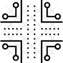 Data Infrastructure Icon Download In Line Style