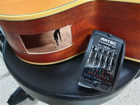 통기타 어쿠스틱 기타 픽업 교체 수리 네이버 블로그