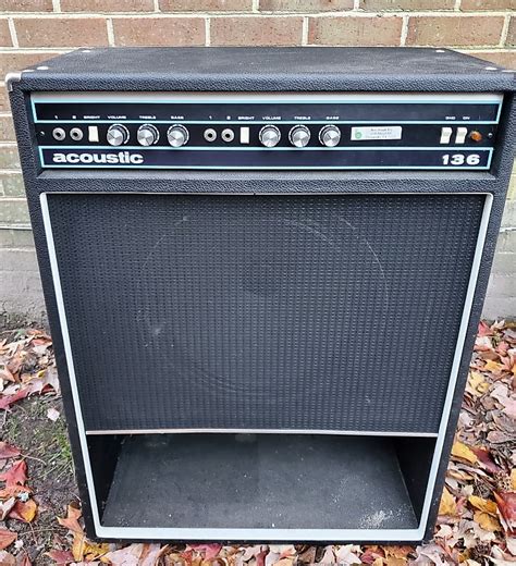 1972 Acoustic 136 Bass Amp Acccontrol Corp Reverb