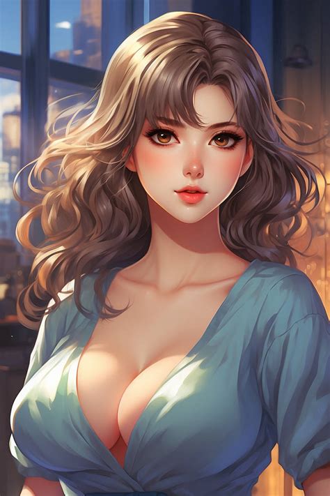 Busty Anime Voluptuous Model By Theoutcat On Deviantart