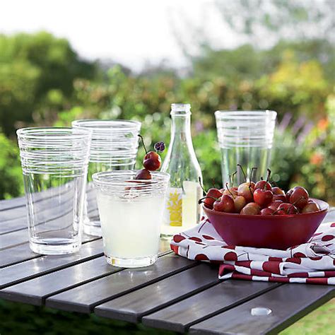 Acrylic Drinking Glasses And Plastic Tumblers Crate And Barrel