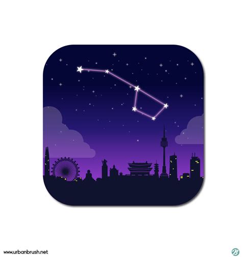 서울 북두칠성 일러스트 Ai 무료다운로드 Free Seoul Big Dipper Vector Urbanbrush