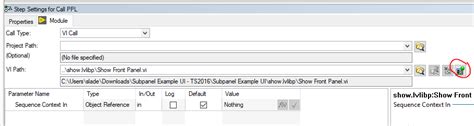 Custom Teststand Interface With Dynamic Subpanels And Packed Project