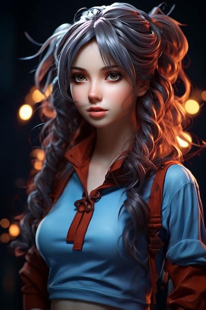 Premium Ai Image A Mesmerizing Portrait Wallpaper