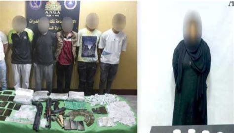 ضبط 27 متهما بكميات كبيرة من الأسلحة والمخدرات مبتدا