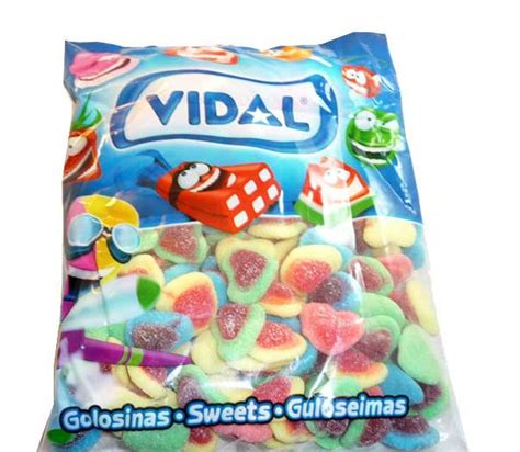 Vidal Triple Hearts Assorted Colors 44 Lb Bulk Bag