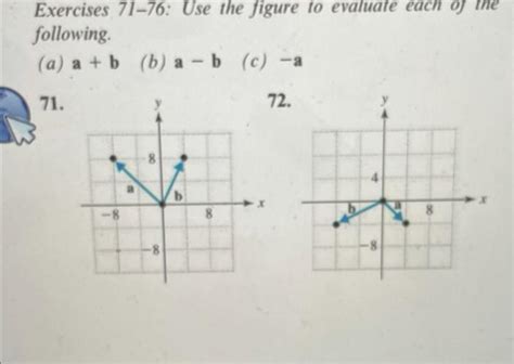 Solved Exercises 71 76 Use The Figure To Evaluate Each Of