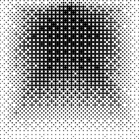 Abstract Halftone Pattern Vector Hd Png Images Abstract Halftone