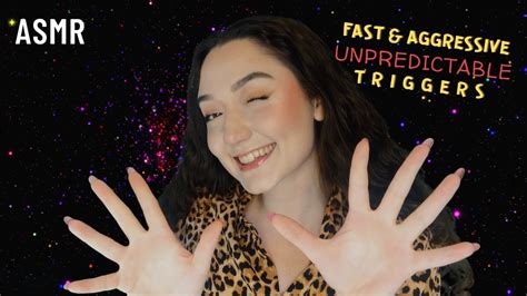 Asmr Fast And Aggressive Unpredictable Triggers Youtube