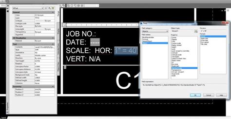 Fields Viewport Scale Field Showing Xref Autocad 2d Drafting