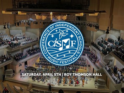 The Conference Of Independent Schools Music Festival Will Be Held At