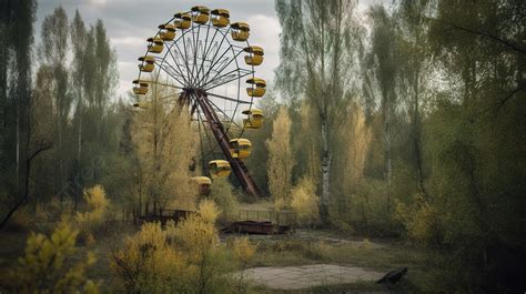 관람차는 버려진 도시의 풀밭에 앉아 있다 오늘의 체르노빌 사진 체르노빌 우크라이나 배경 일러스트 및 사진 무료 다운로드 Pngtree