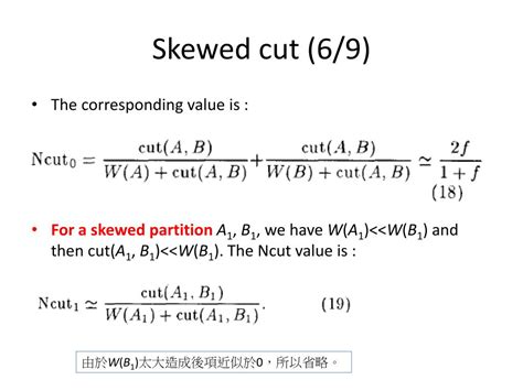 Ppt A Min Max Cut Algorithm For Graph Partitioning And Data