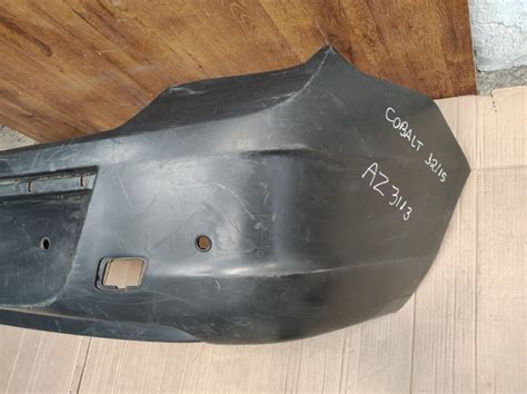 Parachoque Traseiro Cobalt Para Friso Cromado Furo Sensor Original