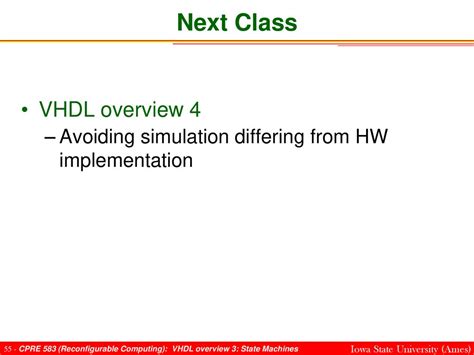Cpre 583 Reconfigurable Computing Ppt Download