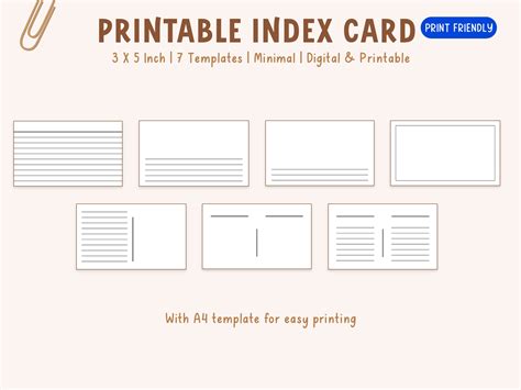 Free Printable Index Cards 5x8 Download Free Printable Index Cards 5x8 Png Images Free
