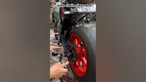 Bike Chain Clean And Lube Shortsfeed Bike Automobile Youtubeshorts